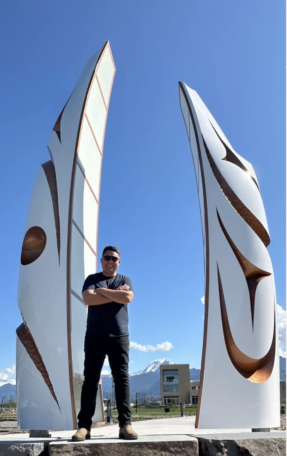 Major new sculpture by Indigenous artist James Harry installed in Squamish — Stir